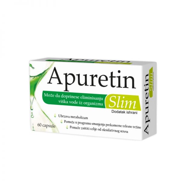 APURETIN SLIM kapsule a 60, Dodatak prehrani za pomoć pri mršavljenju i ...