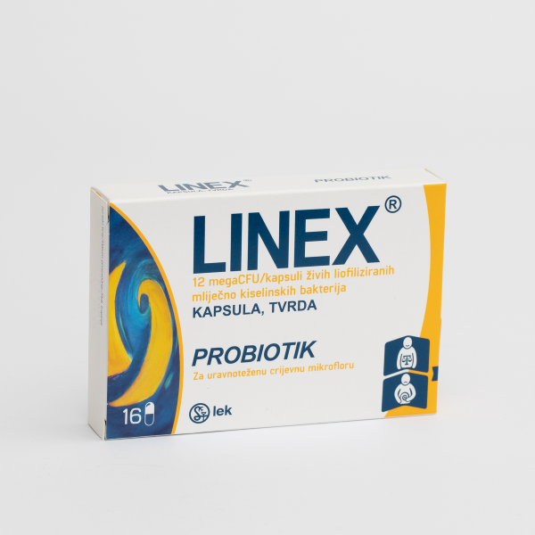 LINEX probiotik, kapsule tvrde, 16 kom - Cvit likarije