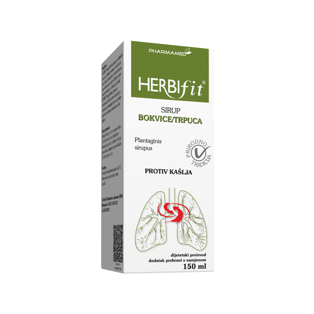 PHARMAMED Herbifit sirup bokvice - Cvit likarije
