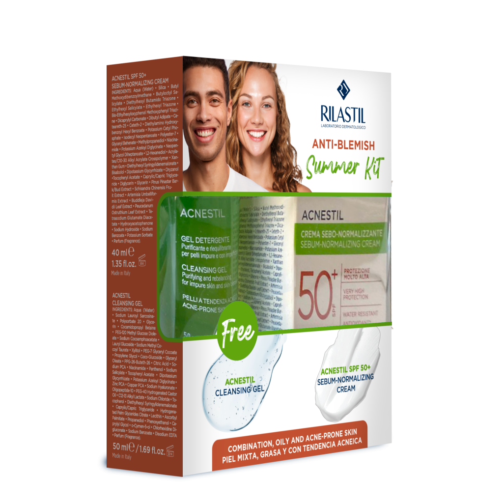Rilastil PROMO Anti-Blemish Summer Kit Sun Acnestil zaštitna krema ...