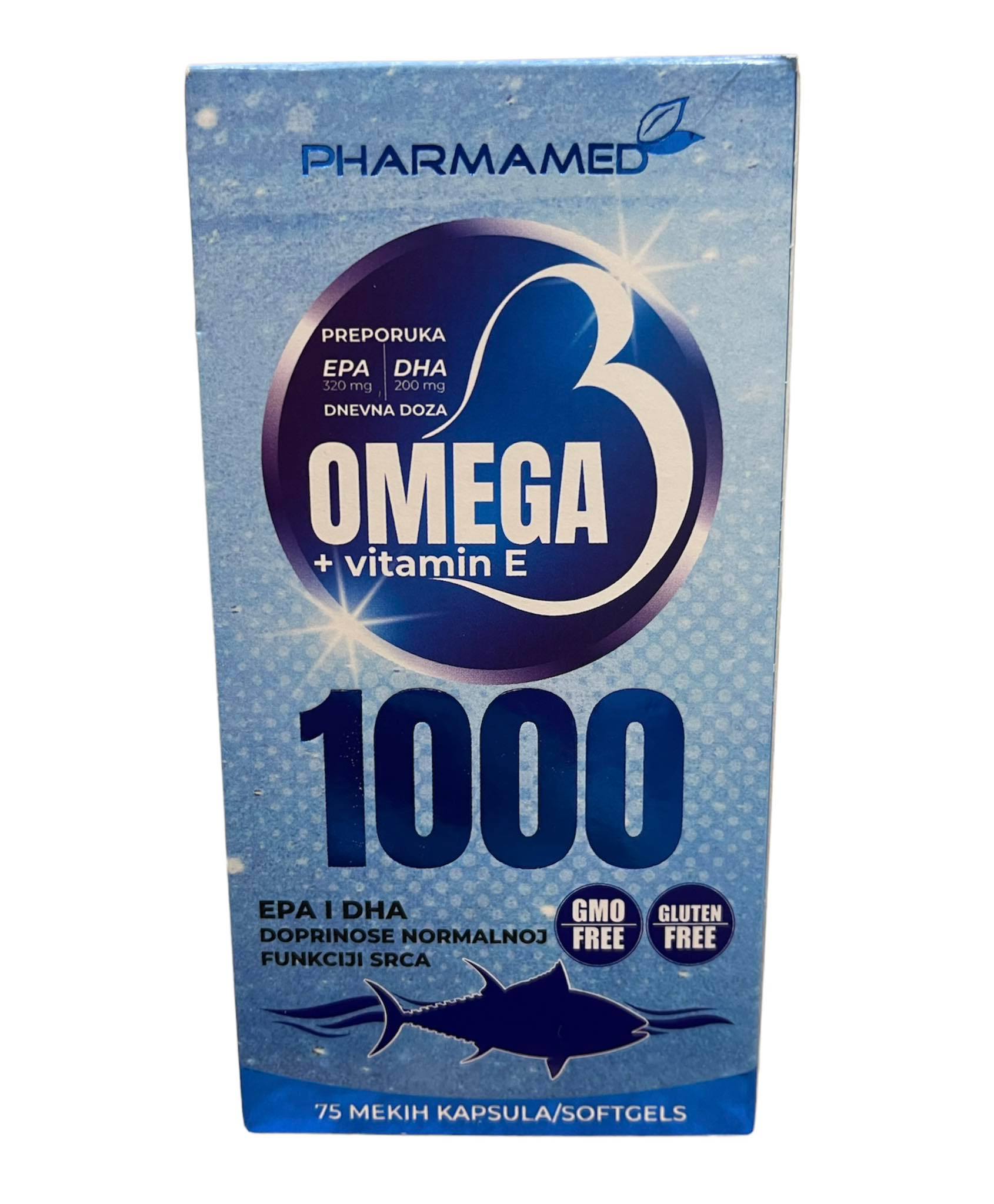 Pharmamed Omega 3, 75 kapsula - Cvit likarije